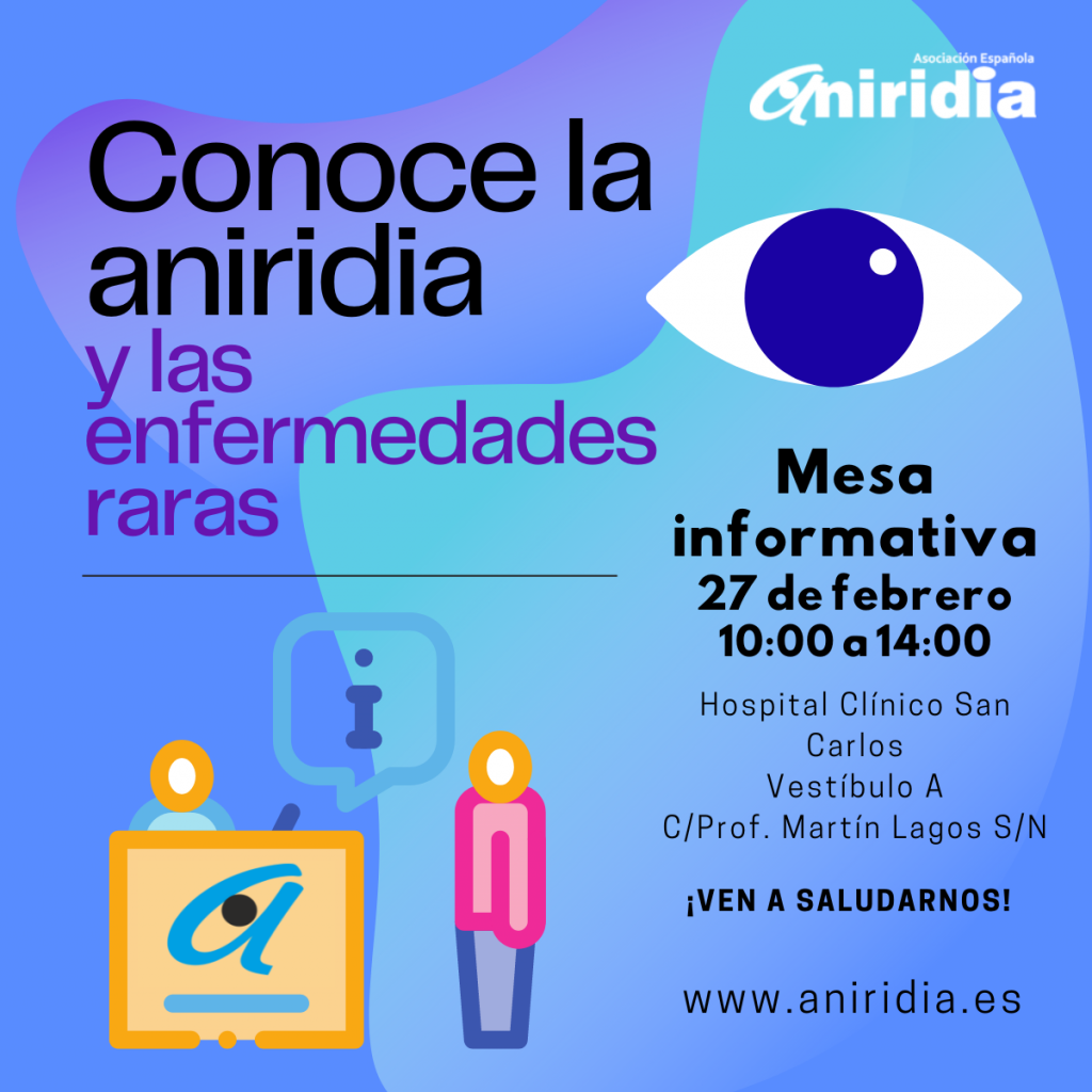DÍA MUNDIAL DE LAS ENFERMEDADES RARAS 2023 - Aniridia